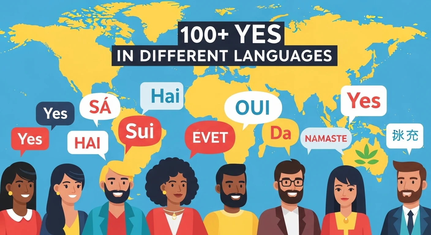 100+ Yes in Different Languages: How to Say “Yes” Around the World