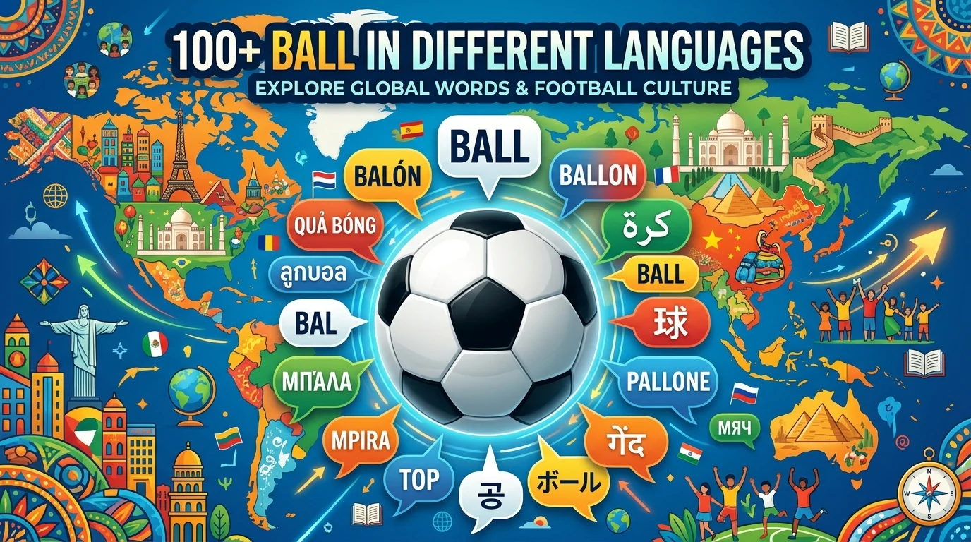 100+ Ball in Different Languages: Other Ways to Say “Ball” Around the World
